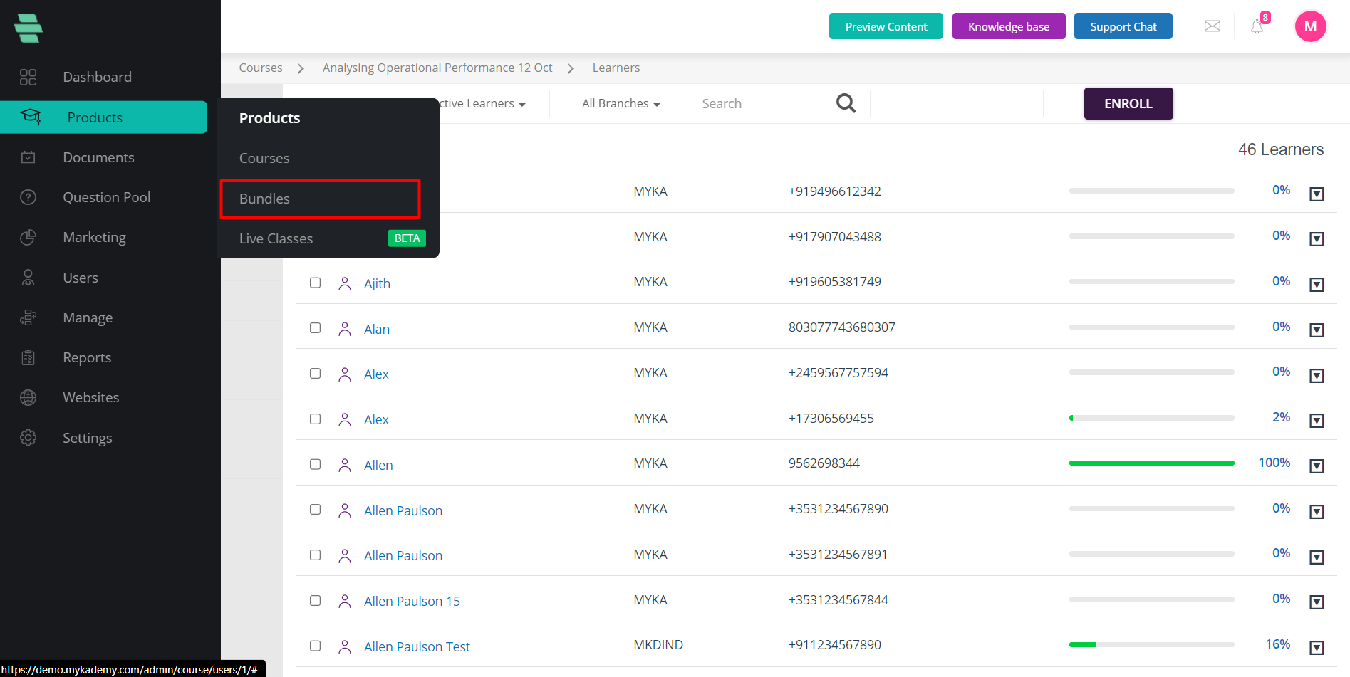 How to create your Course Bundles – Mykademy